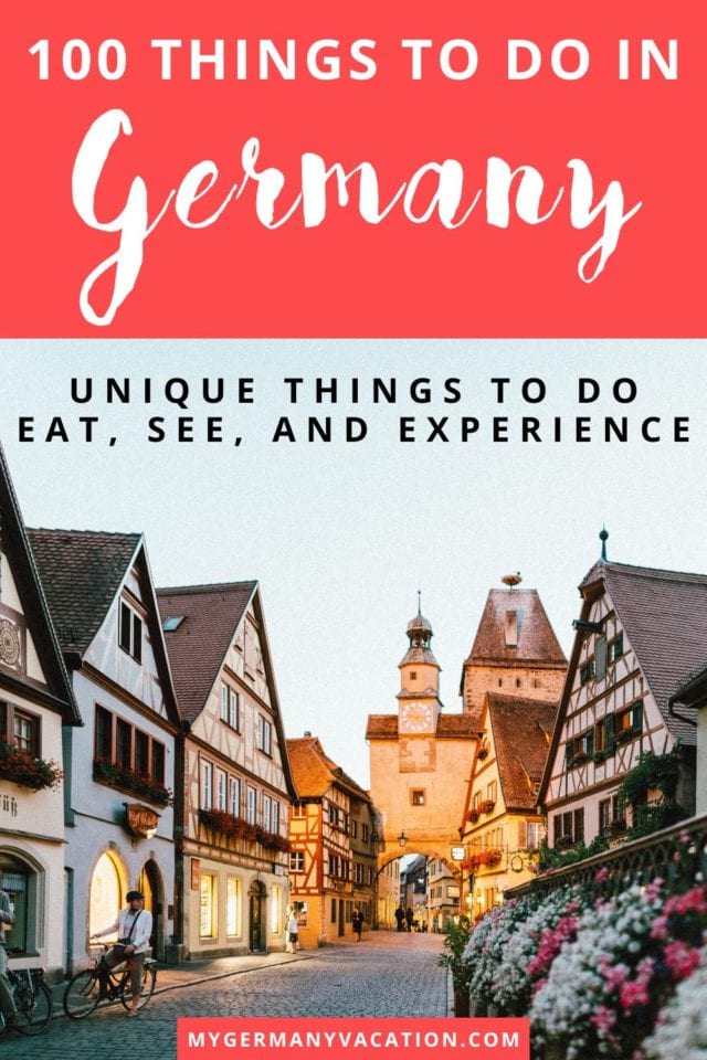 100 Things to Do in Germany - My Germany Vacation