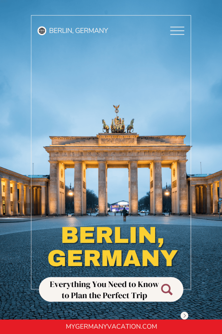 Berlin Starter Guide - My Germany Vacation