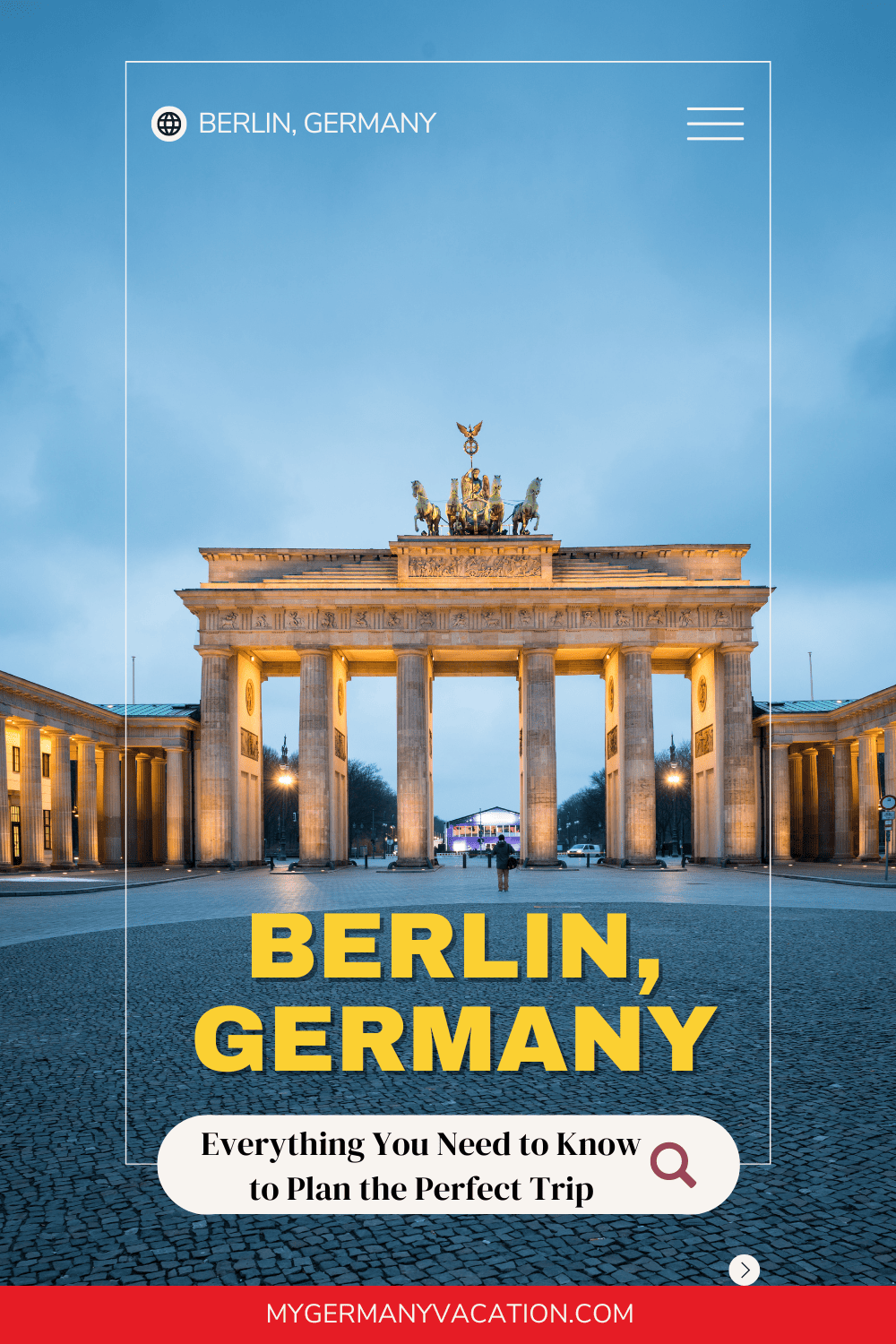 Berlin Starter Guide - My Germany Vacation